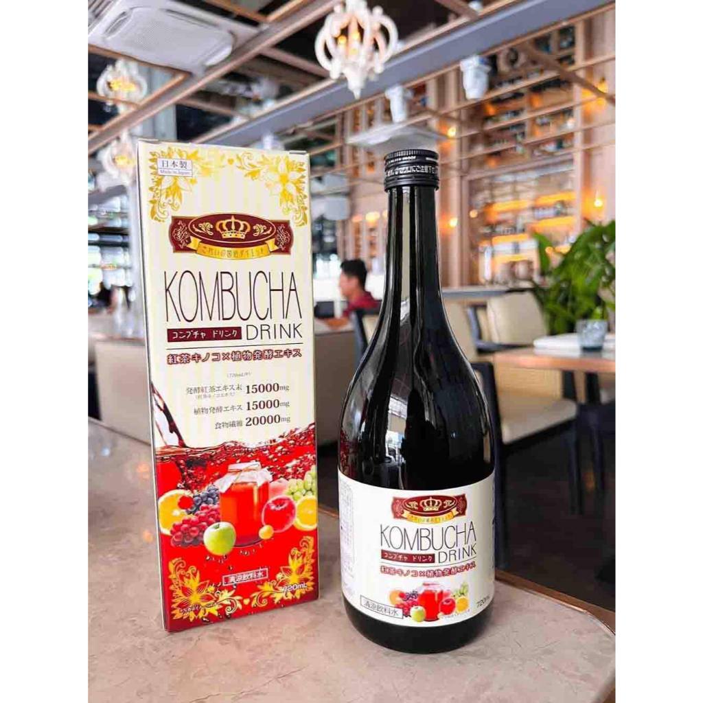 (Date 5/2026) Nước Kombucha Yuwa Detox Kombucha Drink Nhật Bản Lên Men 720ml | Shopee Việt Nam