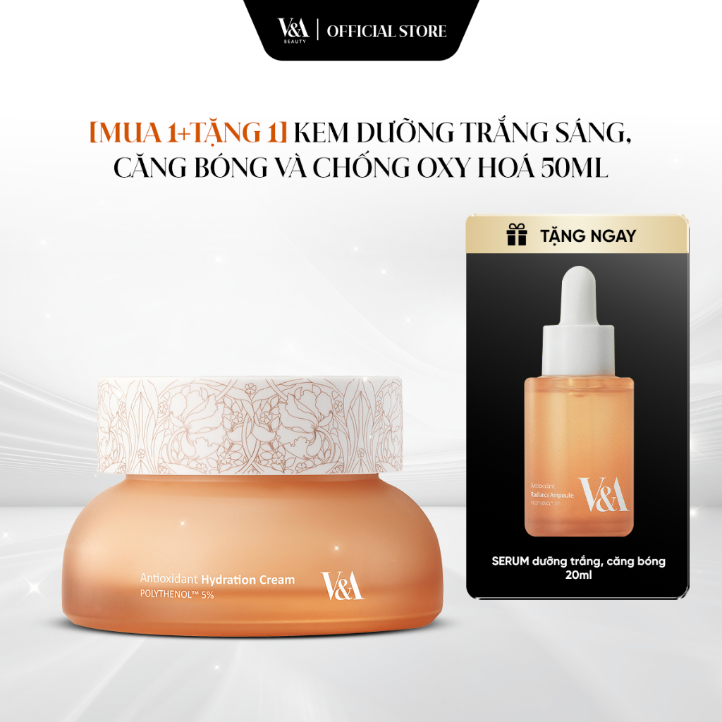 HSD: 08/2026 Kem Dưỡng Sáng Da Chống Oxy Hoá V&A Beauty Antioxidant ...