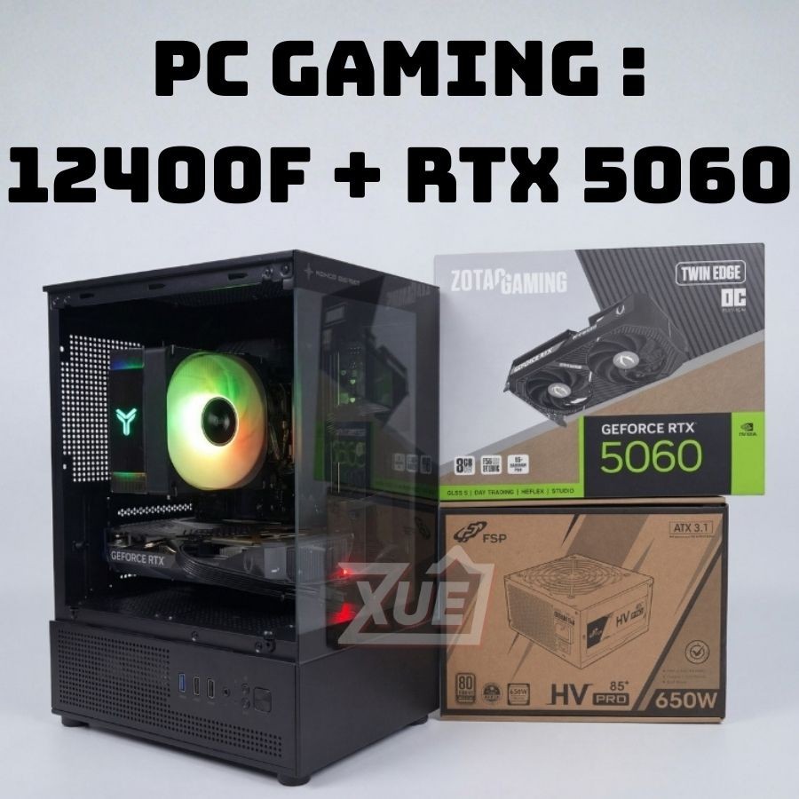 Bộ Máy Tính PC Gaming Intel Core I5-12400F VGA RTX 5060 8GB | Chơi Game ...