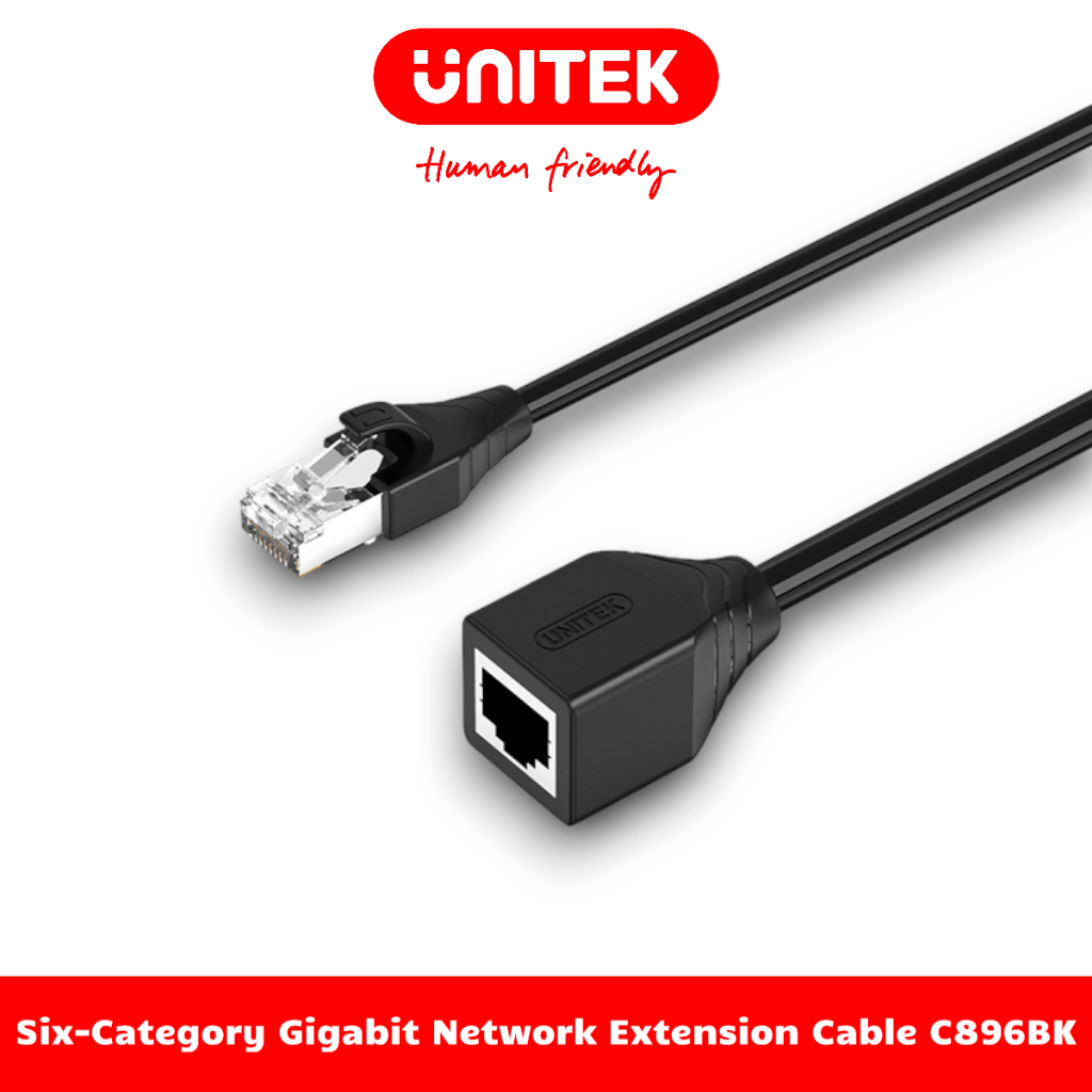 Cáp Mạng STP RJ45 Sang Cổng Lan Ethernet Cat6 Nối Dài UNITEK 5m C896BK ...