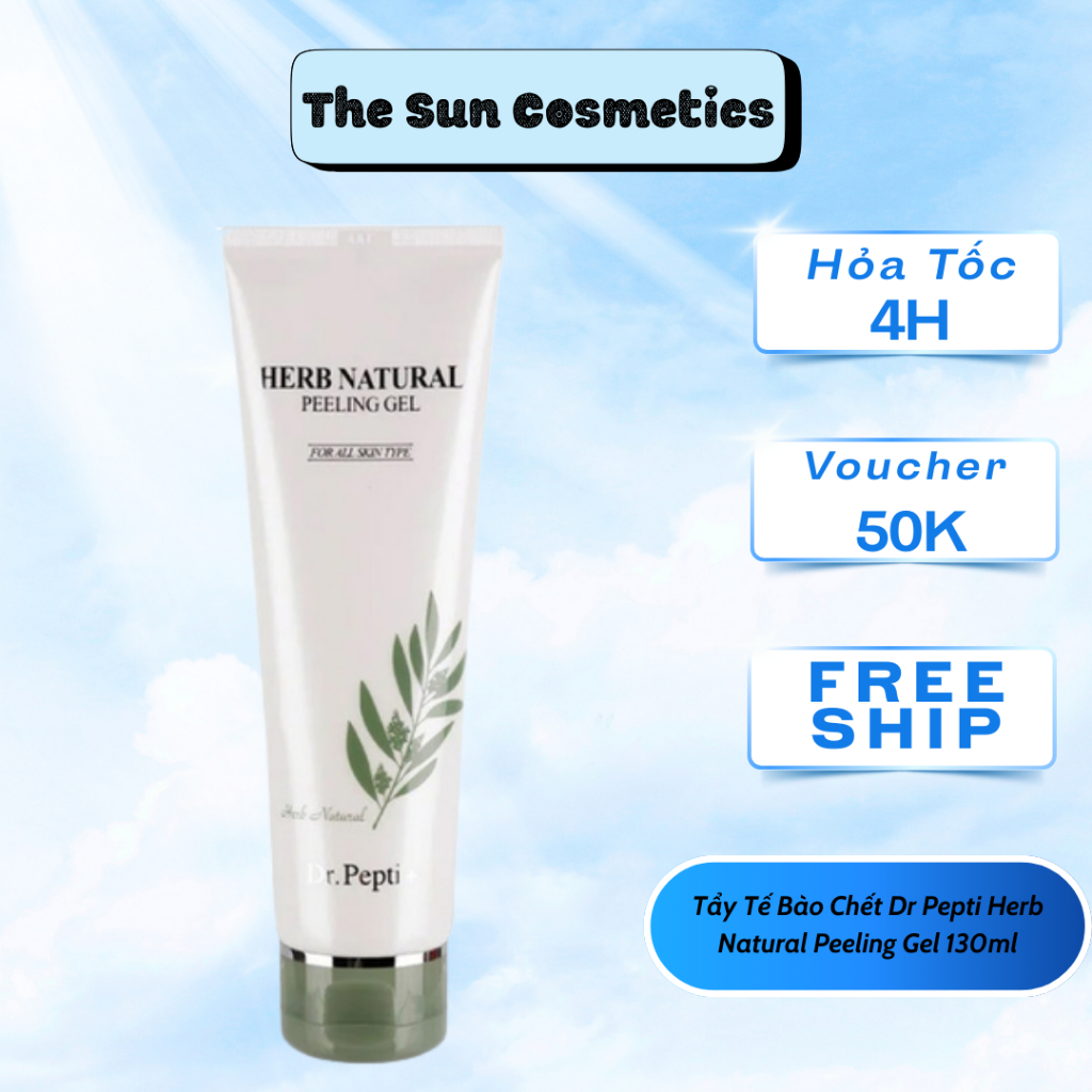 Tẩy Tế Bào Chết Dr Pepti Herb Natural Peeling Gel 130ml | Shopee Việt Nam