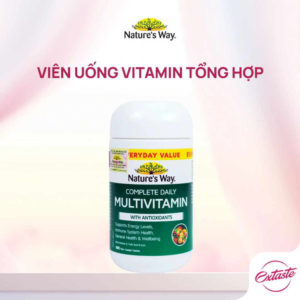 [HÀNG ÚC] Vitamin tổng hợp Nature’s Way Complete Daily Multivitamin ...