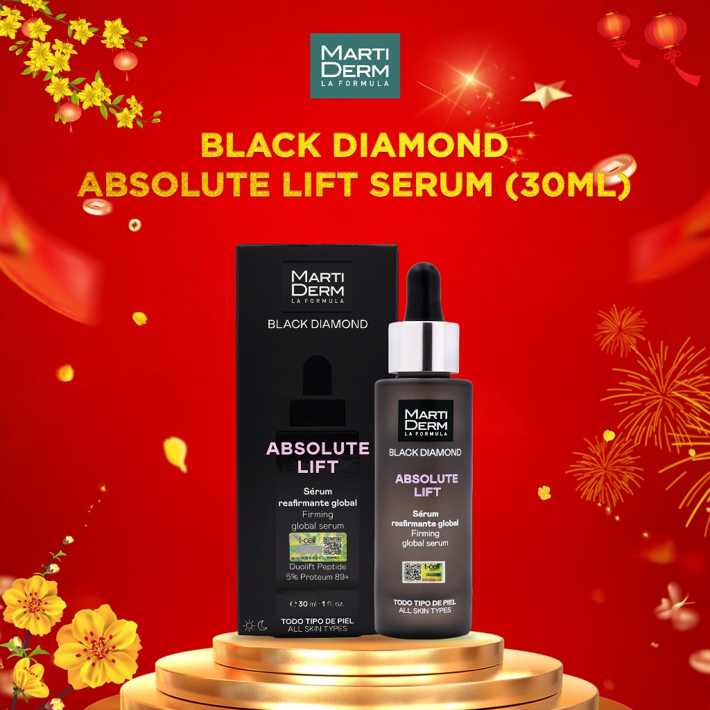 Tinh Chất Dưỡng Ẩm, Hỗ Trợ Săn Chắc Da - MartiDerm Black Diamond ...