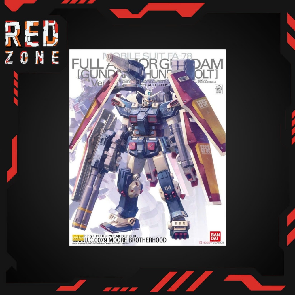 Mô Hình Lắp Ráp MG 1/100 FULL ARMOR GUNDAM Ver.Ka [GUNDAM THUNDERBOLT ...
