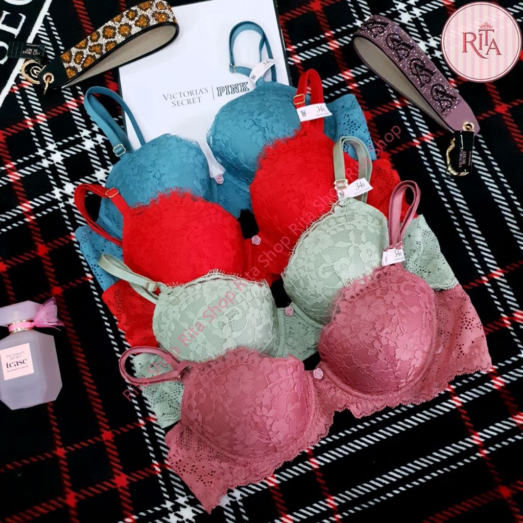 (Size 34B) Áo lót Victoria’s Secret mút 1cm mỏng nhẹ | Shopee Việt Nam
