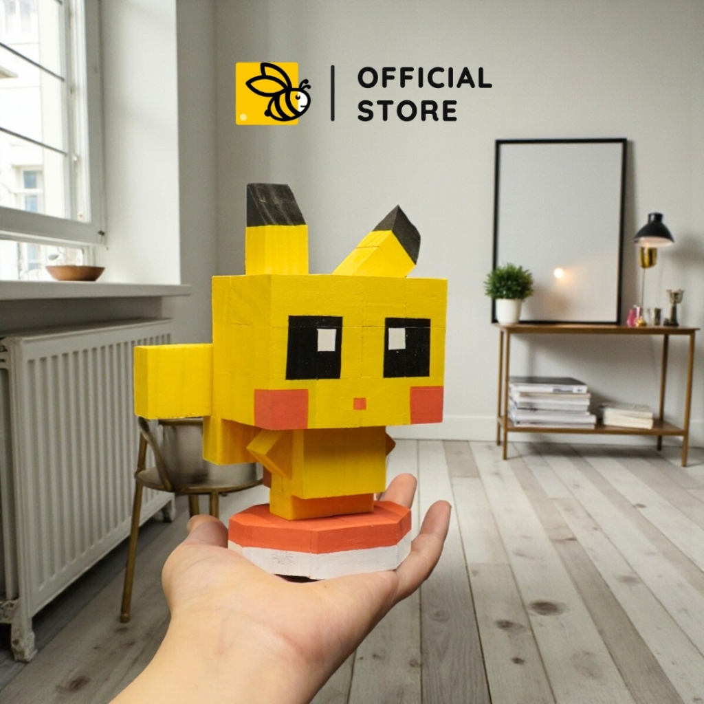 Mô Hình Pokemon Pikachu, Eevee, Charizard, Bulbasaur - Làm Thủ Công ...
