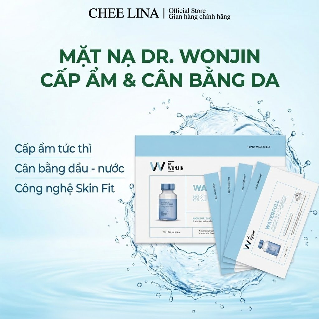Mặt Nạ Dr. Wonjin Copper Tripeptide Skin Fit Mask Phục Hồi Chống Lão ...