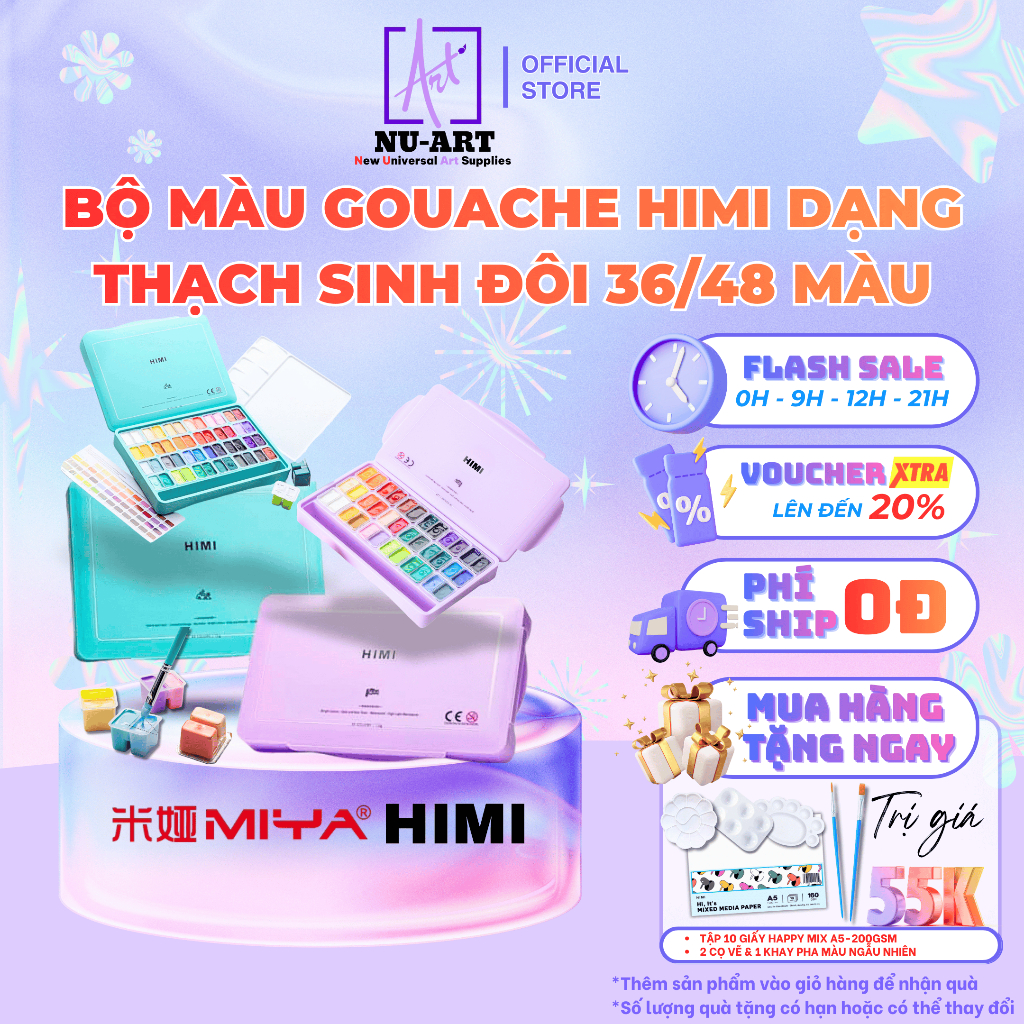 Himi gouache - Giá Tốt, Sale Tháng 06, Freeship 0Đ | Shopee Việt Nam