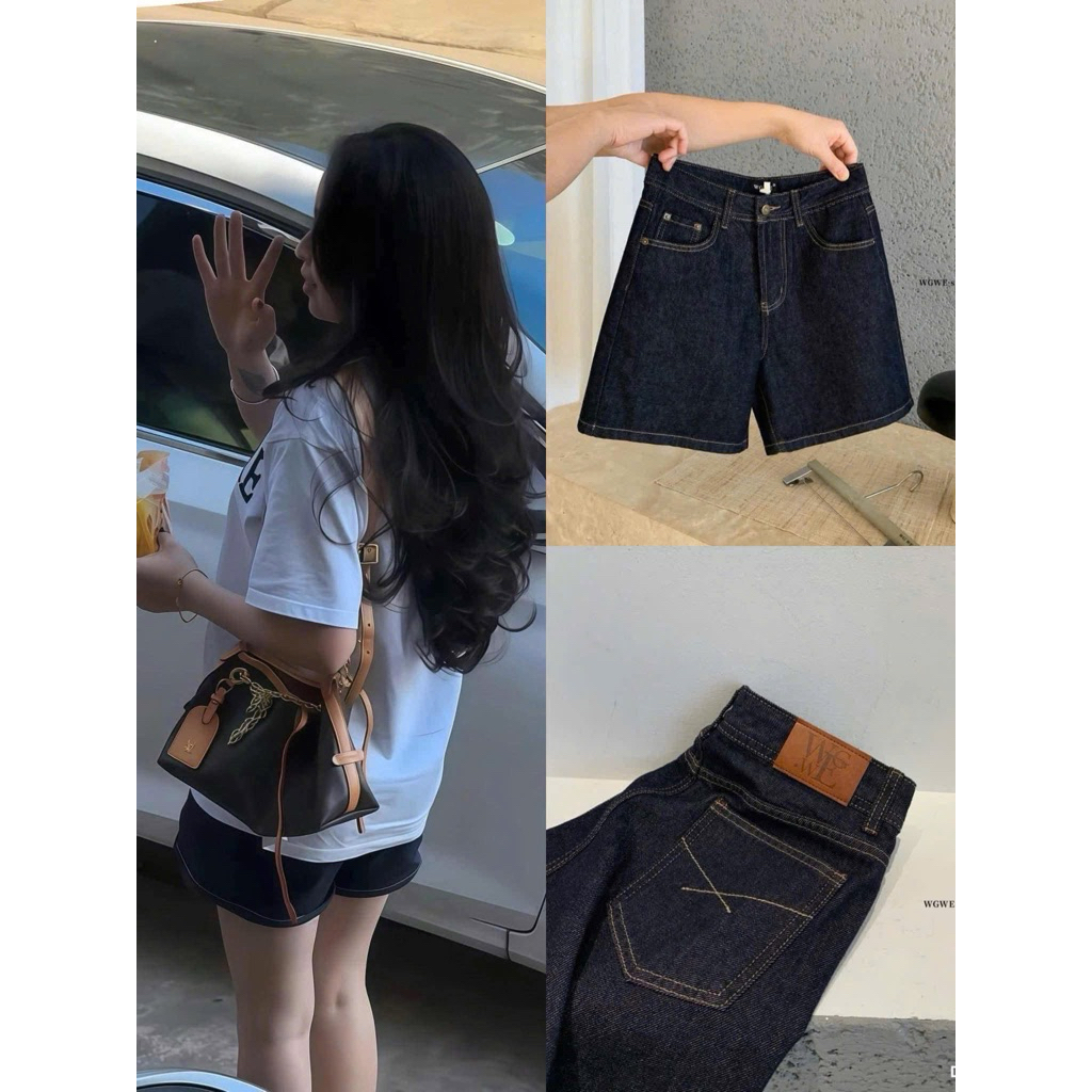 [Pre oder] 𝐑𝐨𝐲𝐞𝐞 𝐜𝐥𝐨𝐬𝐞𝐭 𝐱 𝐖𝐆𝐖𝐄 |8748 QUẦN SHORT JEANS ĐẬM CHUẨN HÀNG ...
