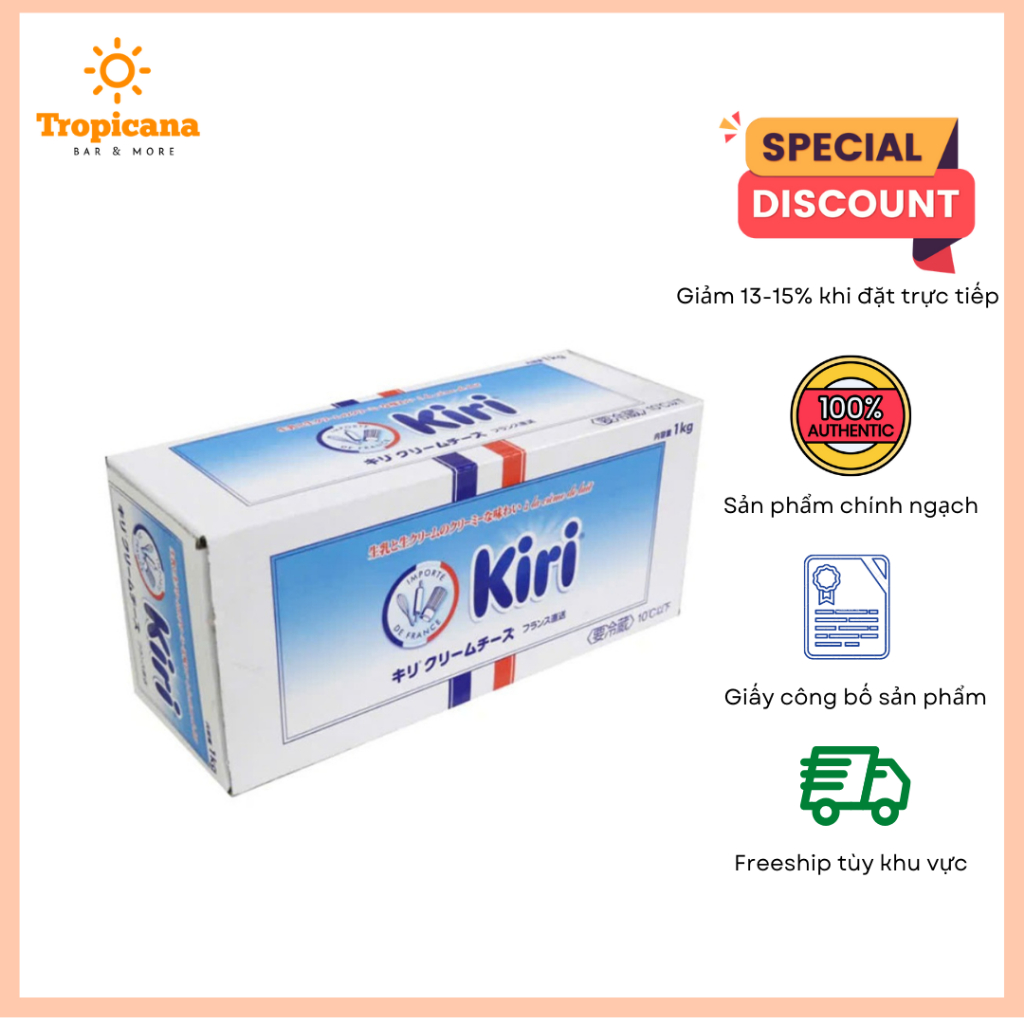 Cream Cheese Kiri - Hộp 1Kg | Shopee Việt Nam