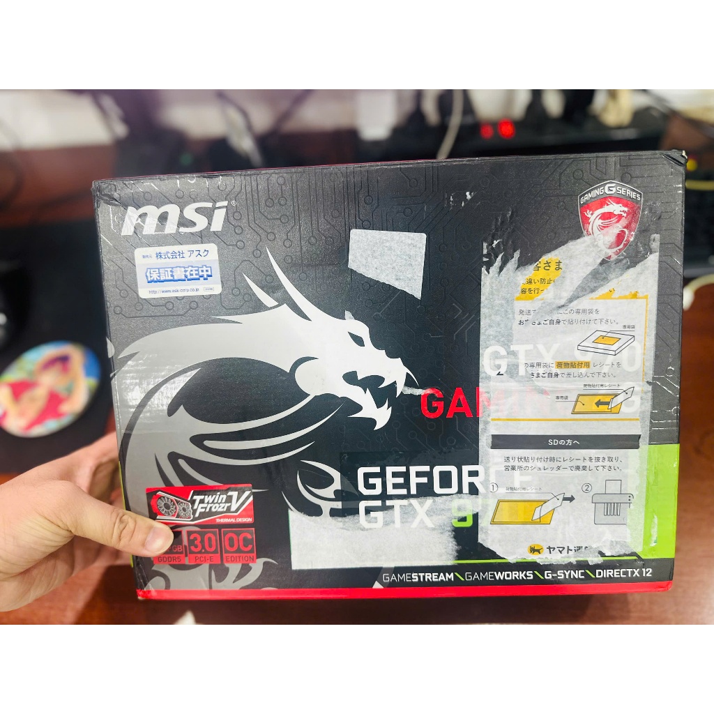 CARD MÀN HÌNH MSI GTX 970 GAMING X4G - (VGA ĐẸP KENG, NGUYÊN ZIN 100% ...