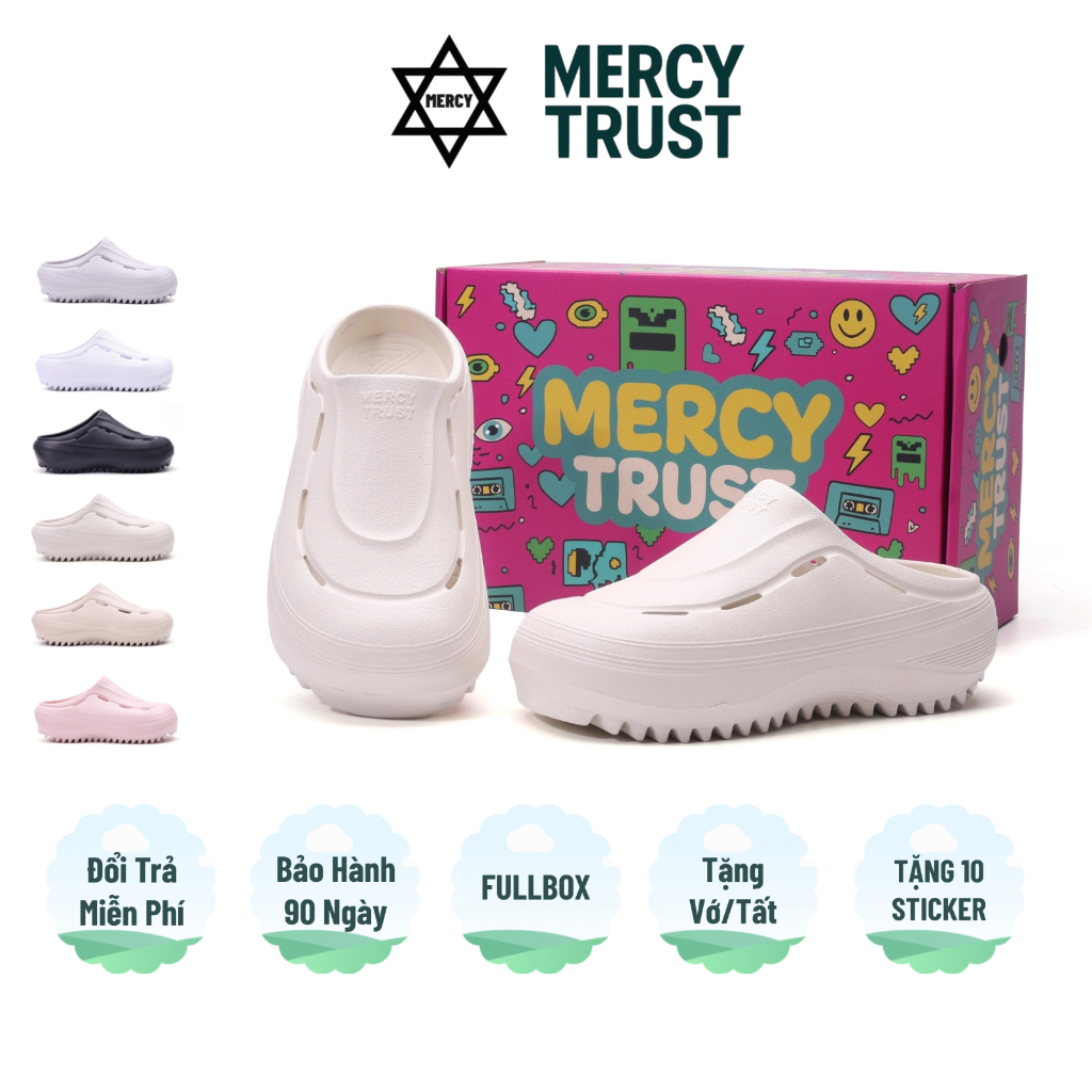 [FULLBOX, VỚ] Sục MERCY TRUST MC23 CloudStep Foam Clog – Dép Chất Liệu ...