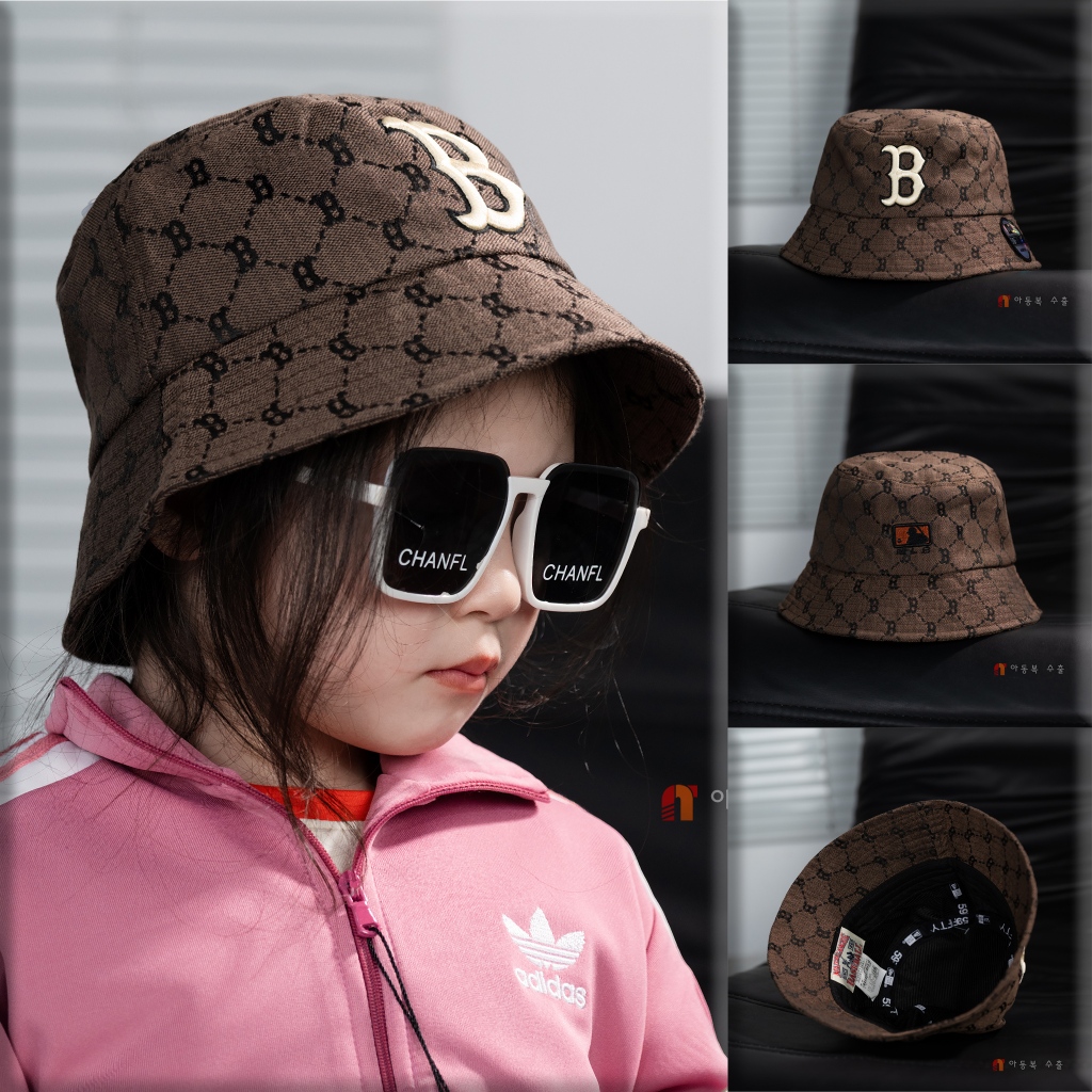 MŨ BUCKET B NÂU CHO BÉ 4-14y | Shopee Việt Nam