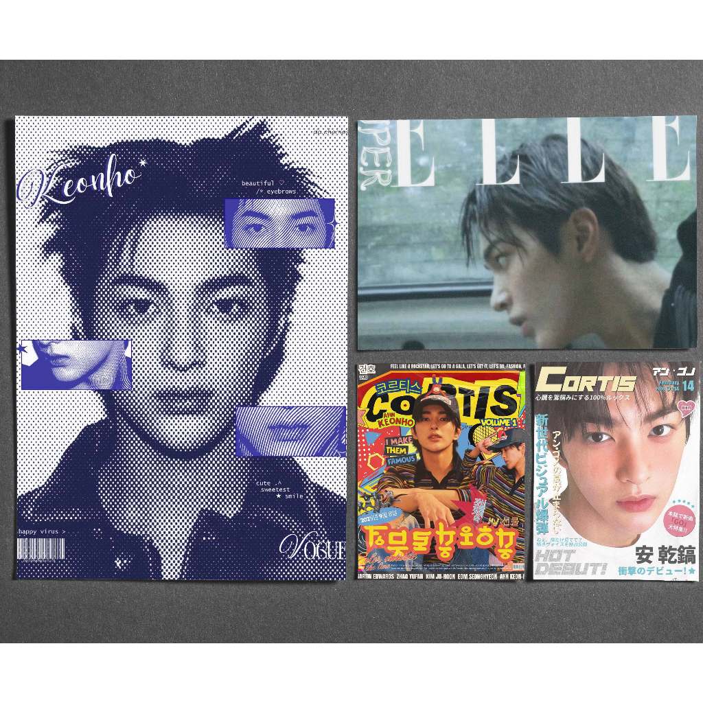 Poster Keonho Cortis - In Theo Yêu Cầu - Quà Tặng Fan Cortis Kpop ...