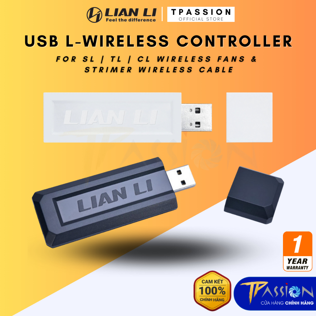 Bộ USB điều khiển LIAN LI L-WIRELESS Controller - Dùng cho quạt và dây ...
