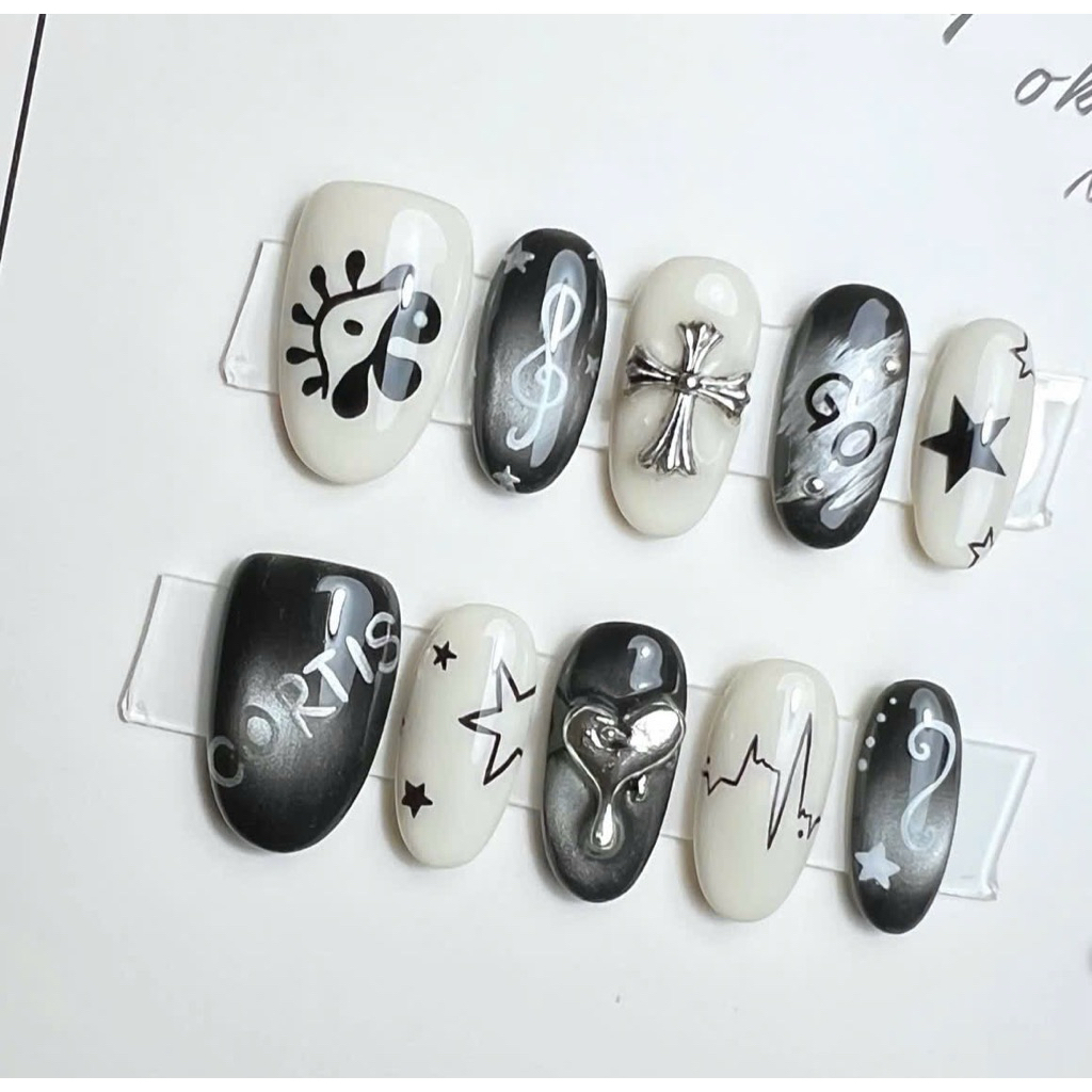 S76 naibox thiết kế Cortis , nail y2k , form nail học sinh sinh viên ...