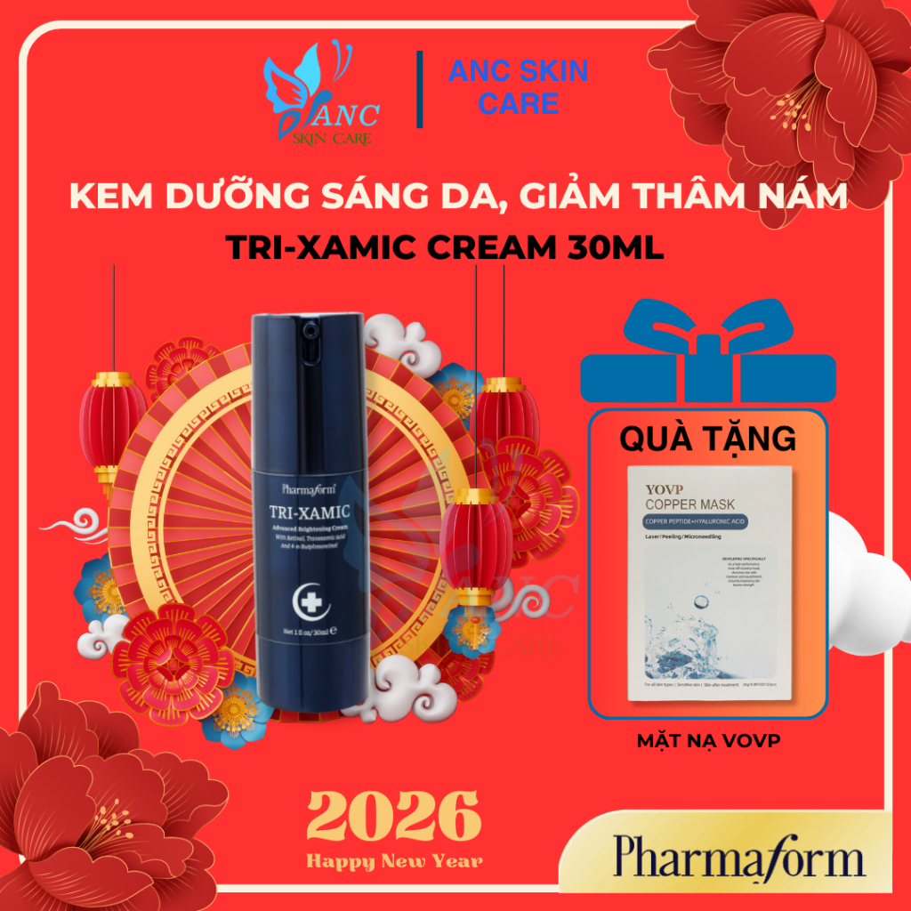 Kem Dưỡng Sáng Da, Giảm Thâm Nám Tri-Xamic Cream 30ml – Pharmaform ...