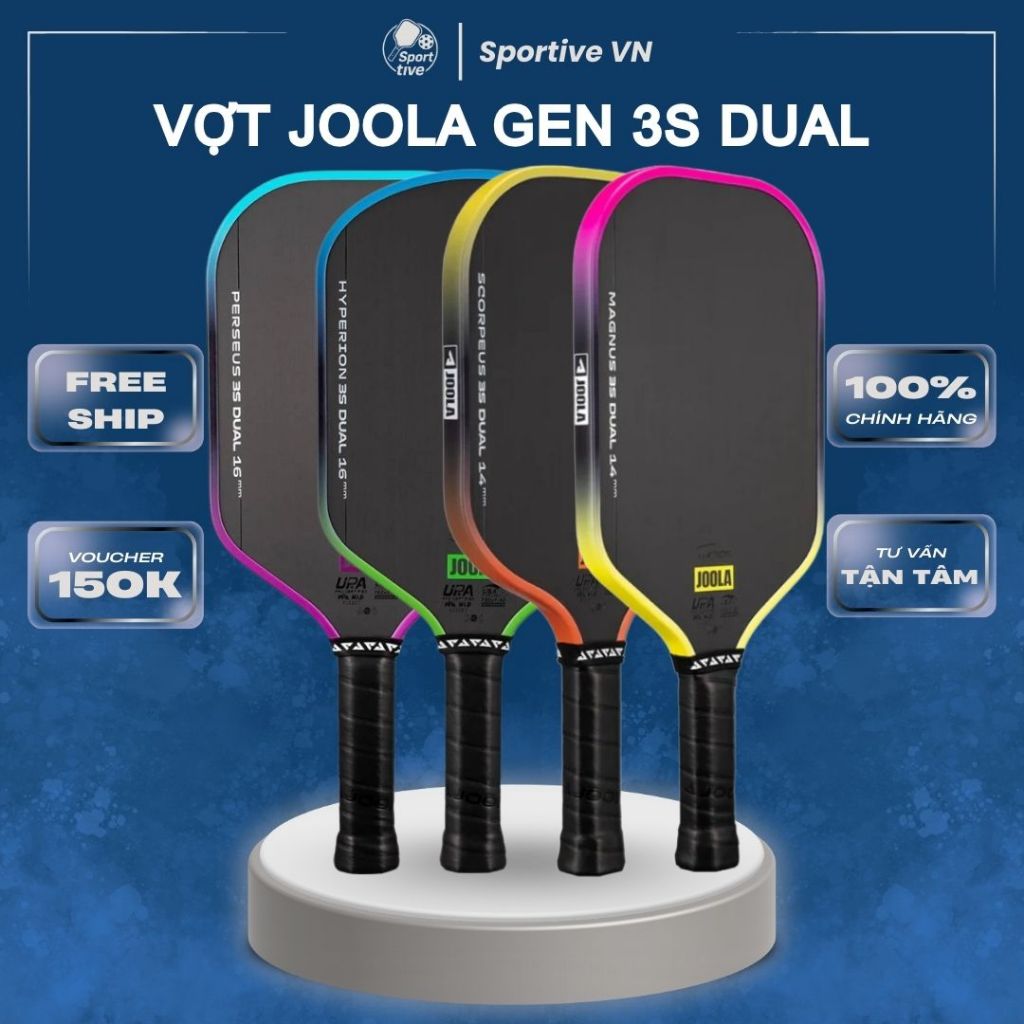[CHÍNH HÃNG] Vợt Pickleball Joola Gen 3S Dual – Chuẩn USAPA – Hiệu Suất ...