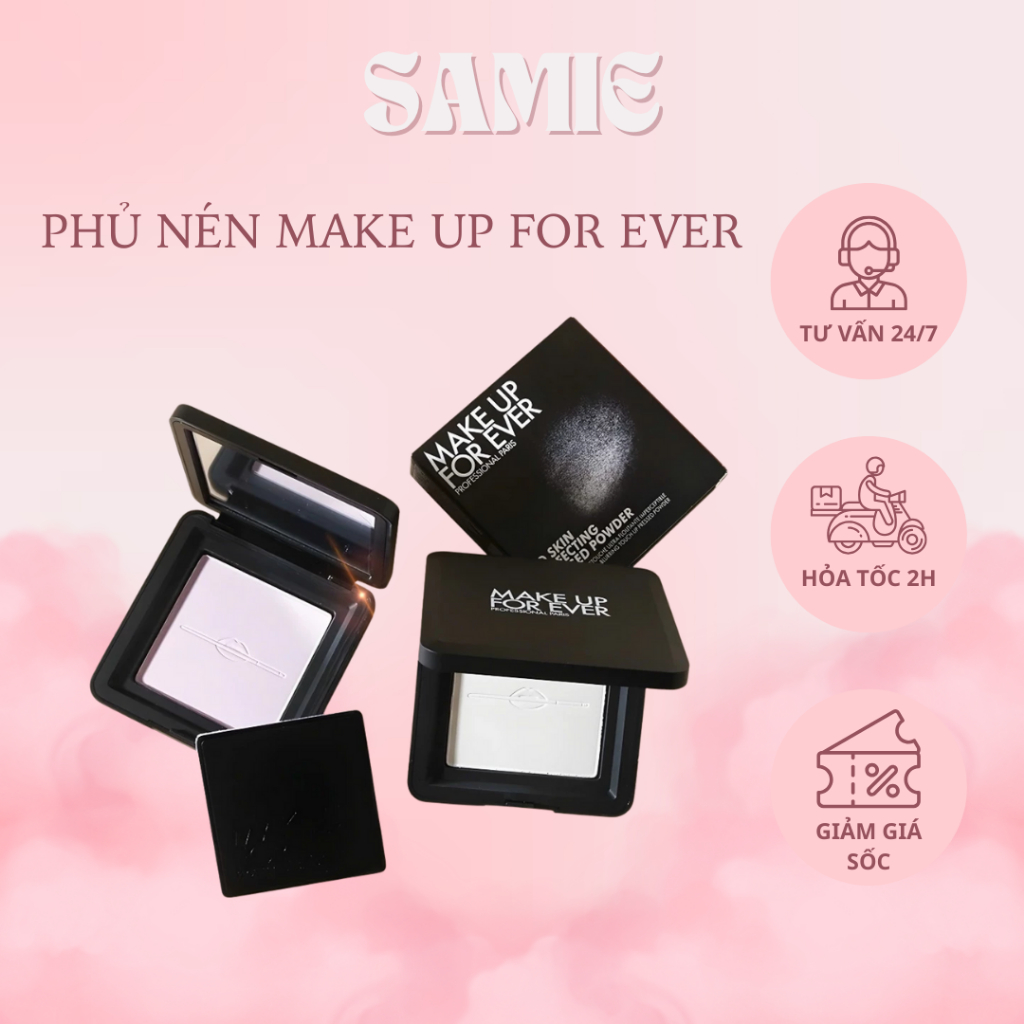 [MỚI - CHÍNH HÃNG] Phấn Phủ Dạng Nén Tự Nhiên Bền Màu Make Up For Ever ...
