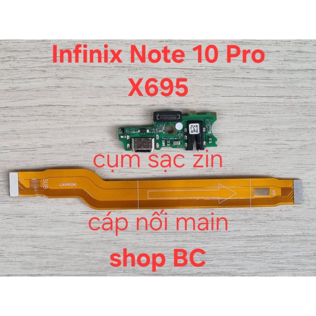 Cụm sạc zin , cáp nối main Infinix Note 10 Pro X695 | Shopee Việt Nam
