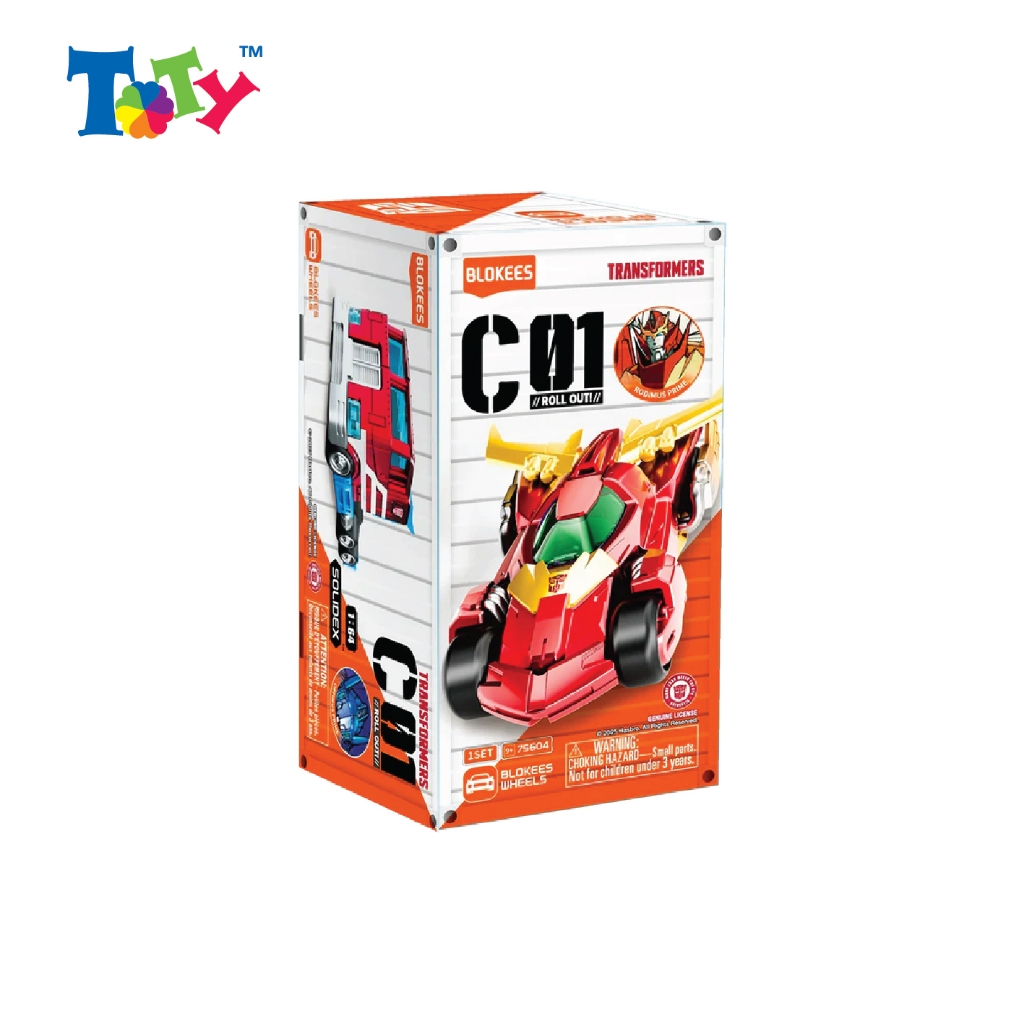 Mô Hình Hộp Mù Siêu xe Transformers - Wheels C01 Auto Prime - Blokees ...