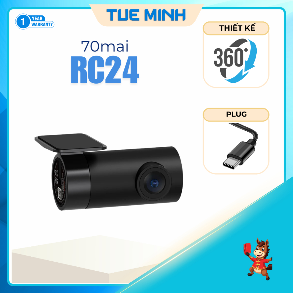 Camera Rear 70mai RC24 cảm biến ảnh IMX662, USB Type C | Shopee Việt Nam