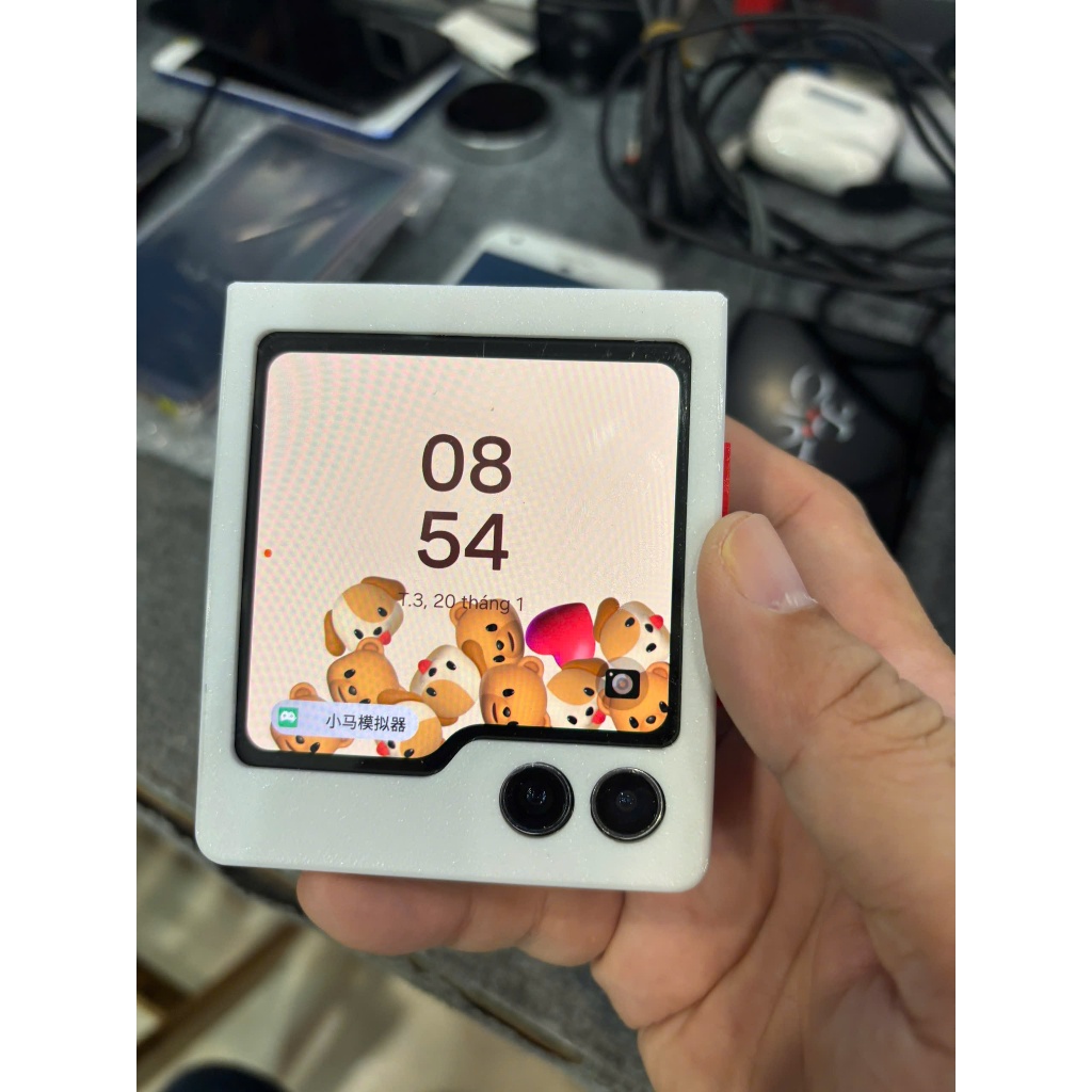 [DYI] Điện thoại tùy biến thành Android Box SS Flip 5 (Snap 888 gen2 ...