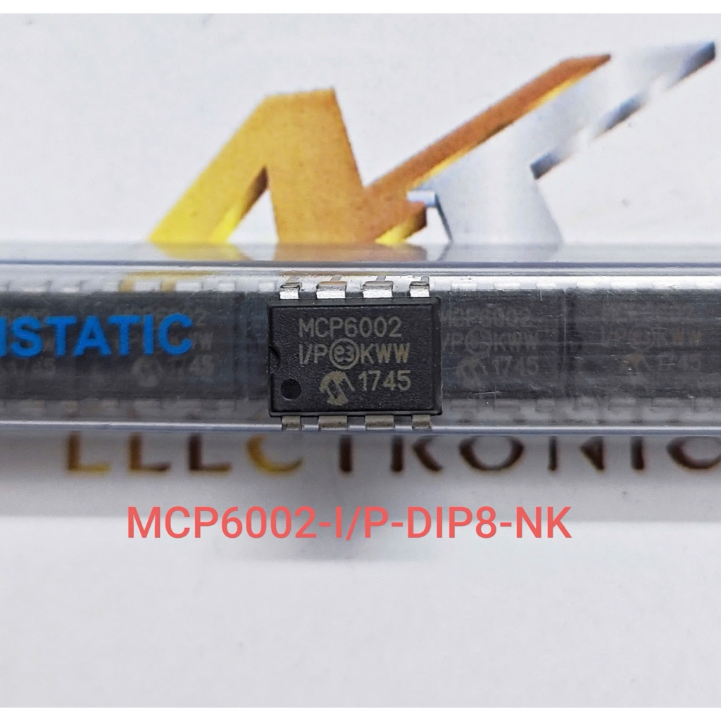 MCP6002-I/P 6002 DIP8 IC Nguon, Op Amp Dual GP R-R I/O 6V Automotive ...
