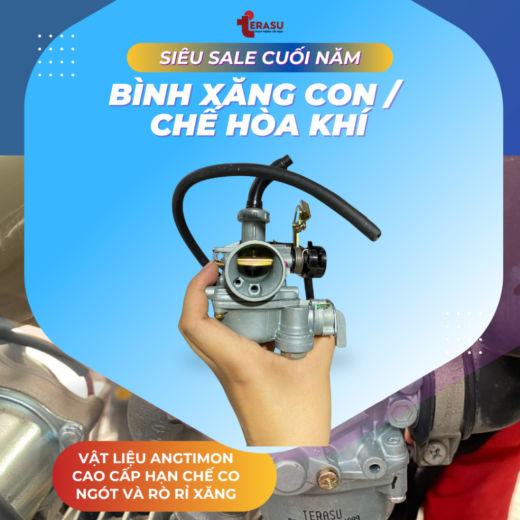 CHẾ HÒA KHÍ DREAM / WAVE NJ | BÌNH XĂNG CON DỄ NỔ – GA BỐC – TIẾT KIỆM ...