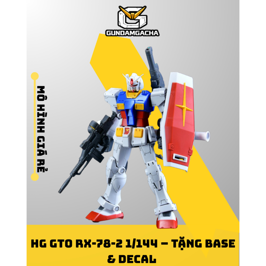 Mô Hình Lắp Ráp HG GTO 1/144 RX-78-2 The Origin Ver – Mô Hình Giá Rẻ ...