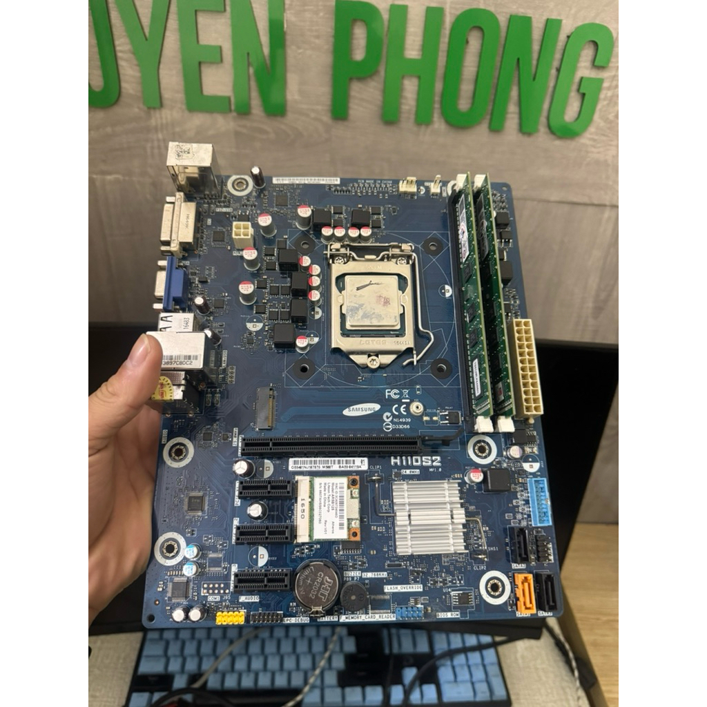 Main Samsung H110 + CPU i3 6100 + Ram Ddr3l 8GB 4Gx2 | Shopee Việt Nam