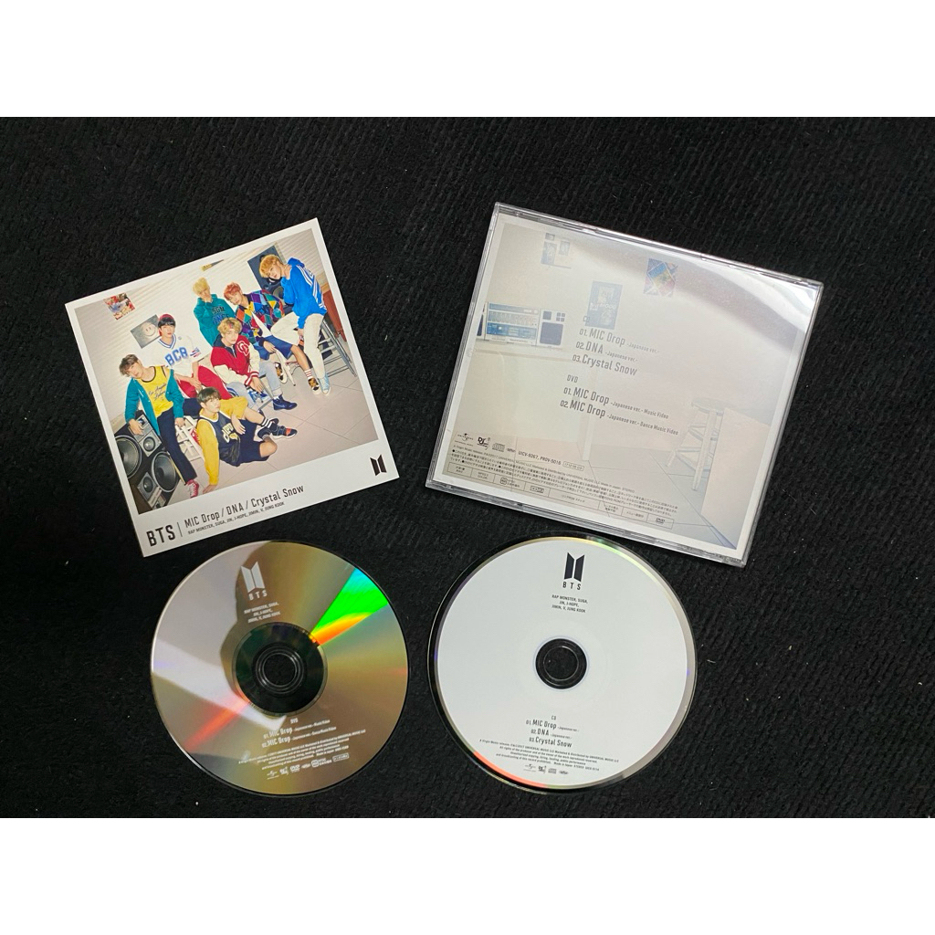 BTS Japan Album Mic Drop, DNA, Crystal SNOW đã khui seal, gồm booklet ...