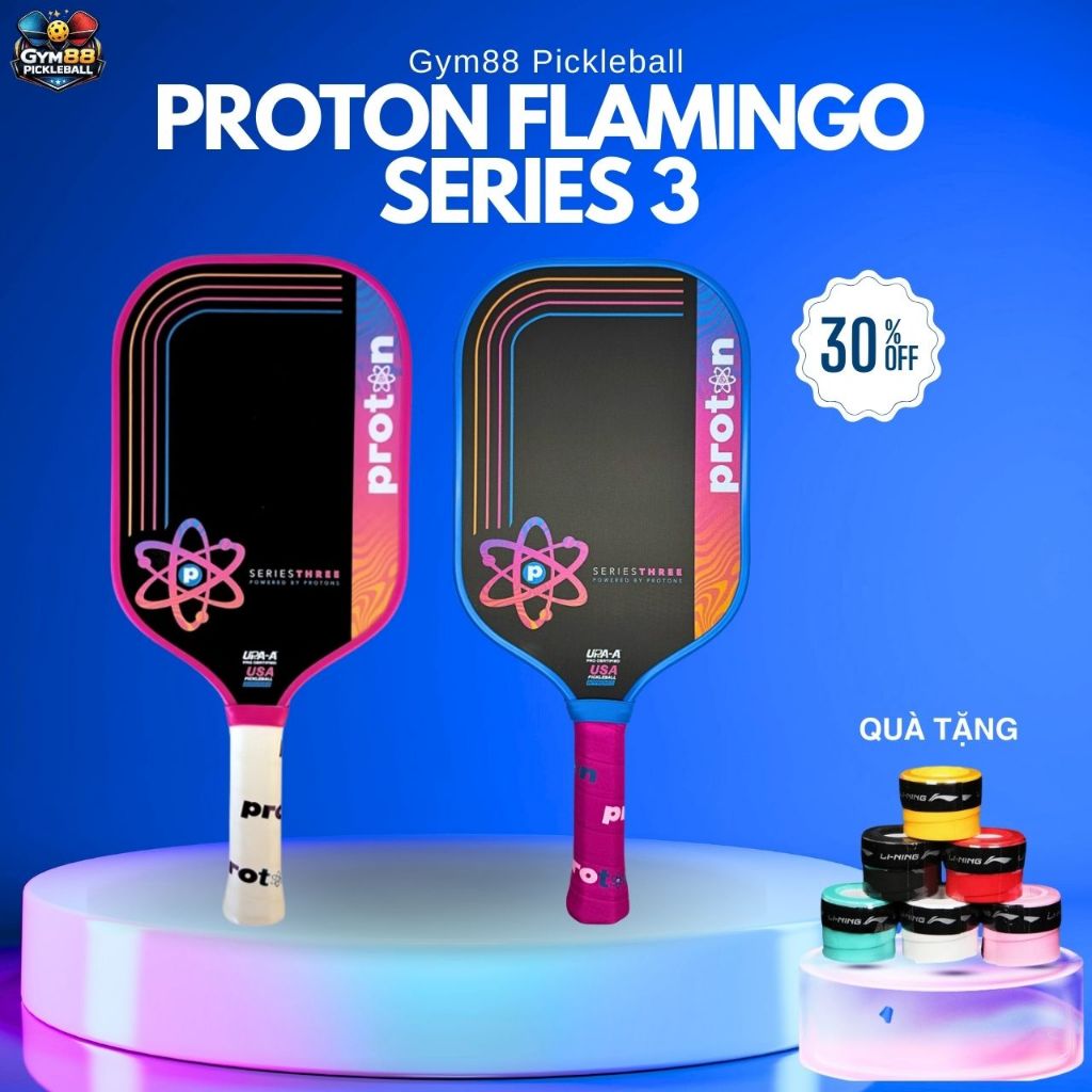 [CHÍNH HÃNG]Vợt Pickleball Proton Flamingo Series 3 Chính Hãng Hiệu ...