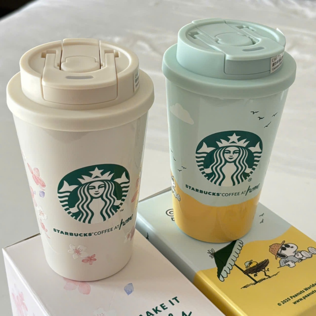Ly giữ nhiệt SB x Snoopy x Hoa Anh Đào | Shopee Việt Nam
