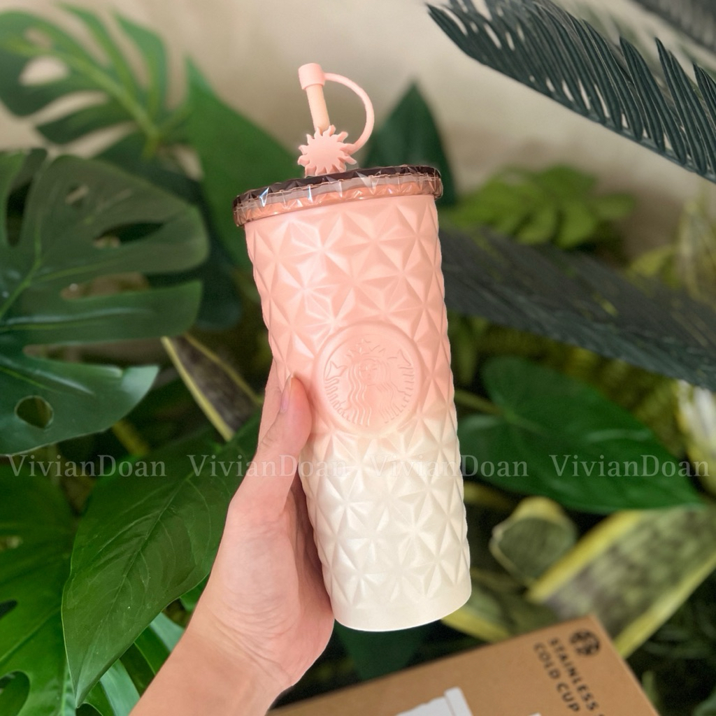 [CÓ SẴN] - [CHÍNH HÃNG] LY GIỮ NHIỆT DION KÈM NÚT CHẶN HOA STARBUCKS ...