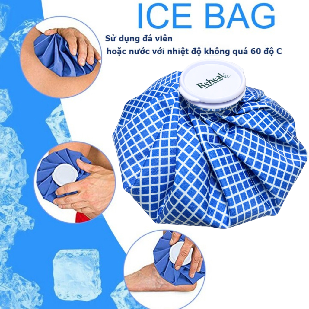 Túi chườm đá lạnh Reheal size to 26cm, giảm chấn thương khi vận động ...