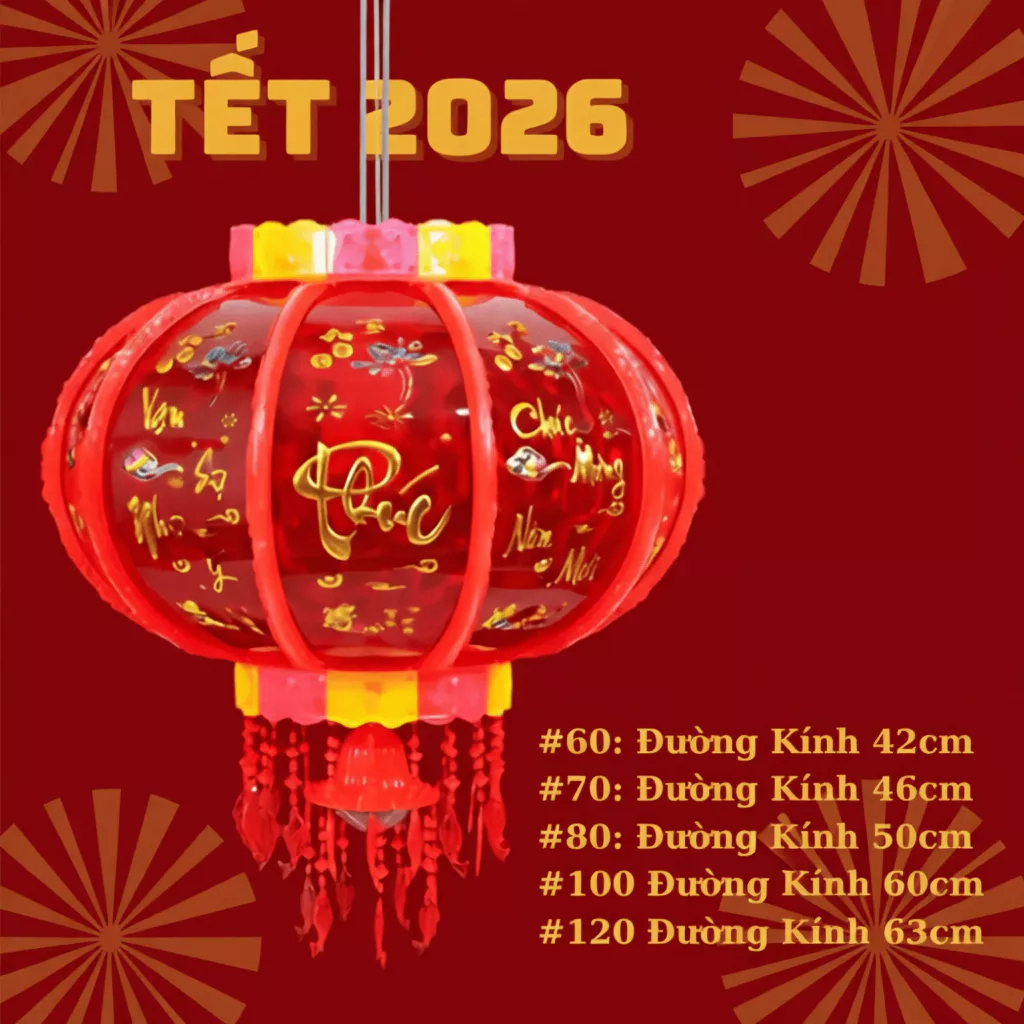 360°rotating LED lantern suitable for Spring Festival (Vietnamese New ...