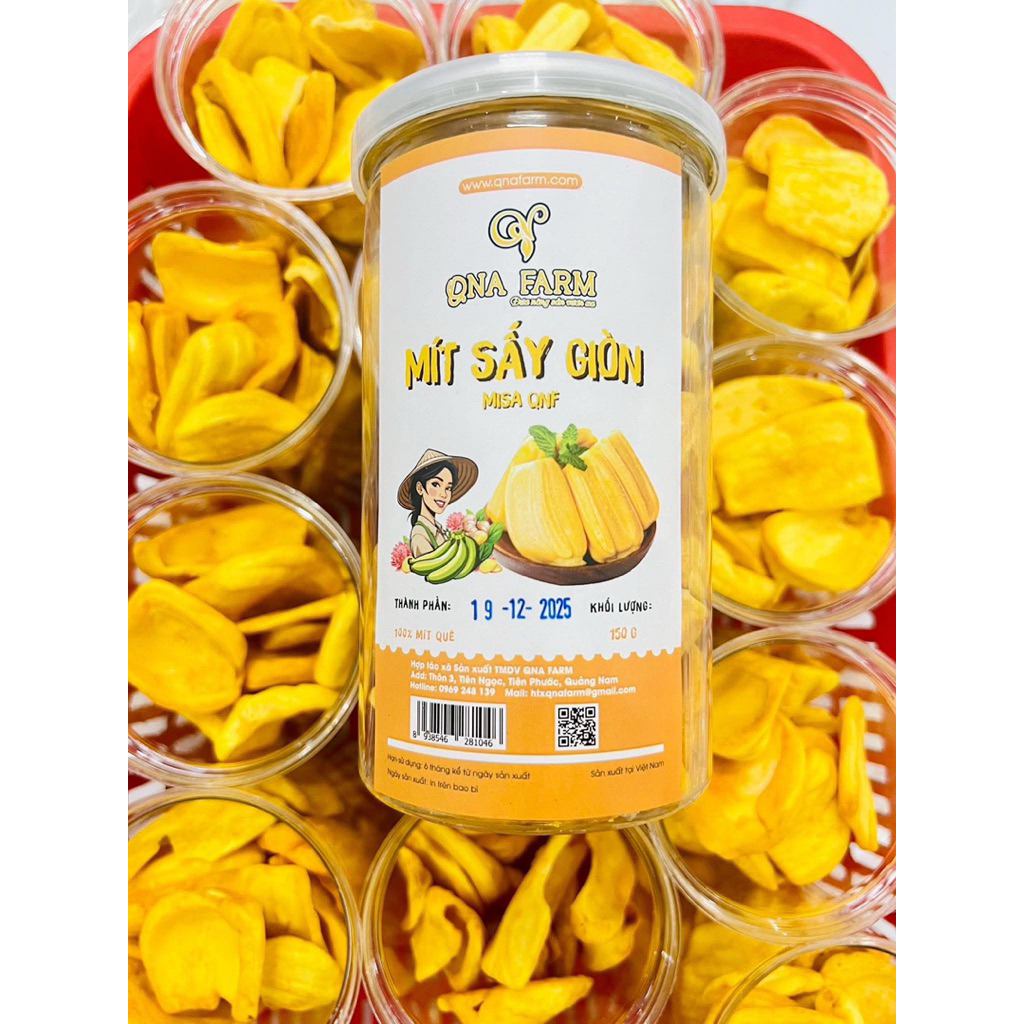 Mít sấy giòn QNA Farm | Shopee Việt Nam