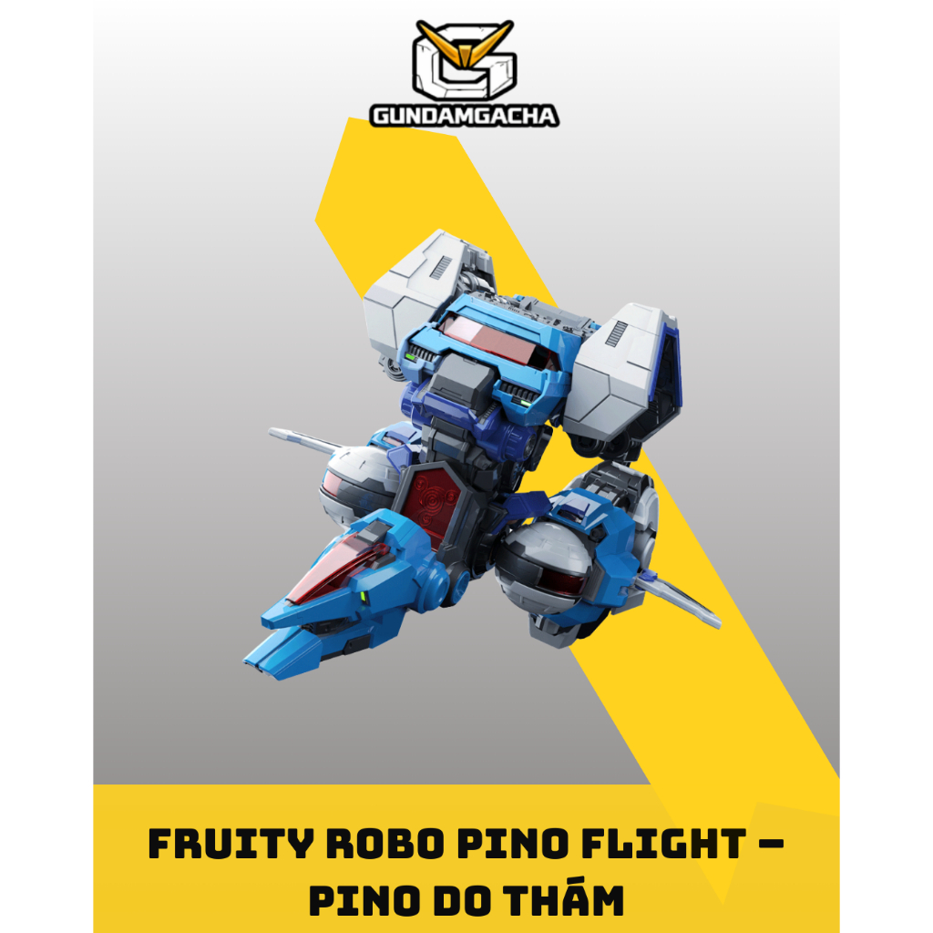 Mô Hình Lắp Ráp Fruity Robo Pino Flight – “Pino Do Thám” (Tặng Kèm ...