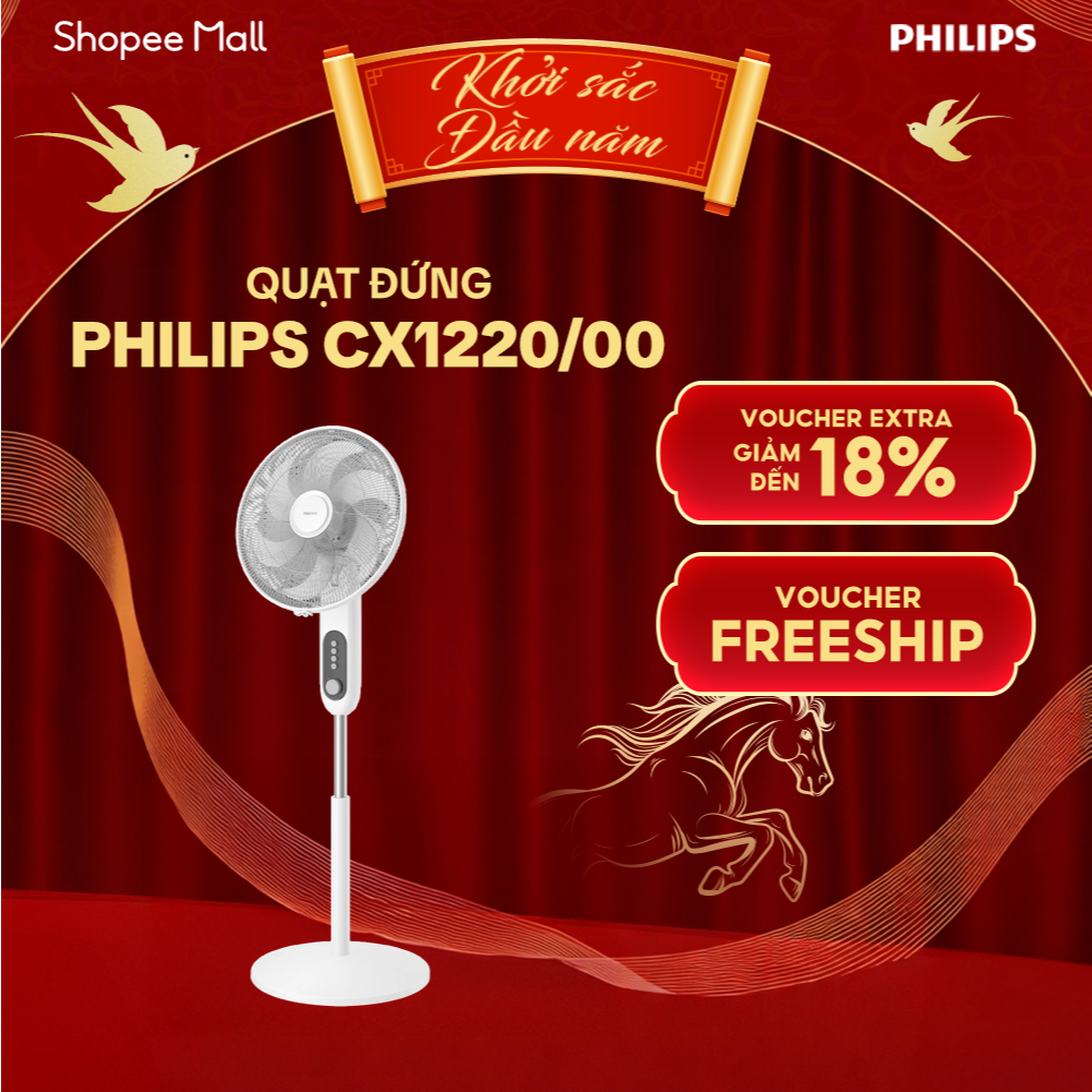 Quạt Đứng Philips CX1220/00 47W- Hàng Chính Hãng - Bảo Hành 24 Tháng ...