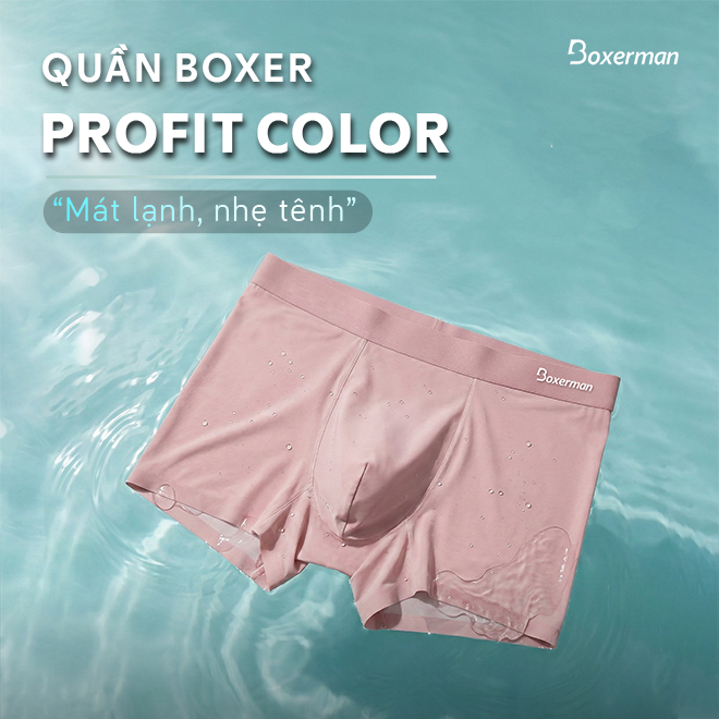 Combo 6 Quần boxer nam thun lạnh PROFIT COLOR, Quần lót nam thoáng khí ...