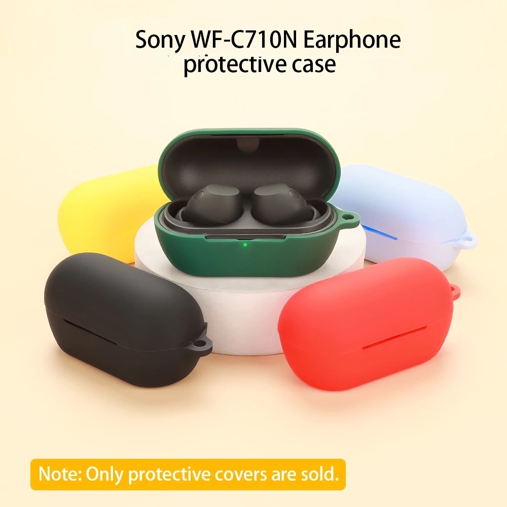 🔥 Ốp Silicone Sony C710, Case Silicon bảo vệ hộp sạc tai nghe bluetooth ...