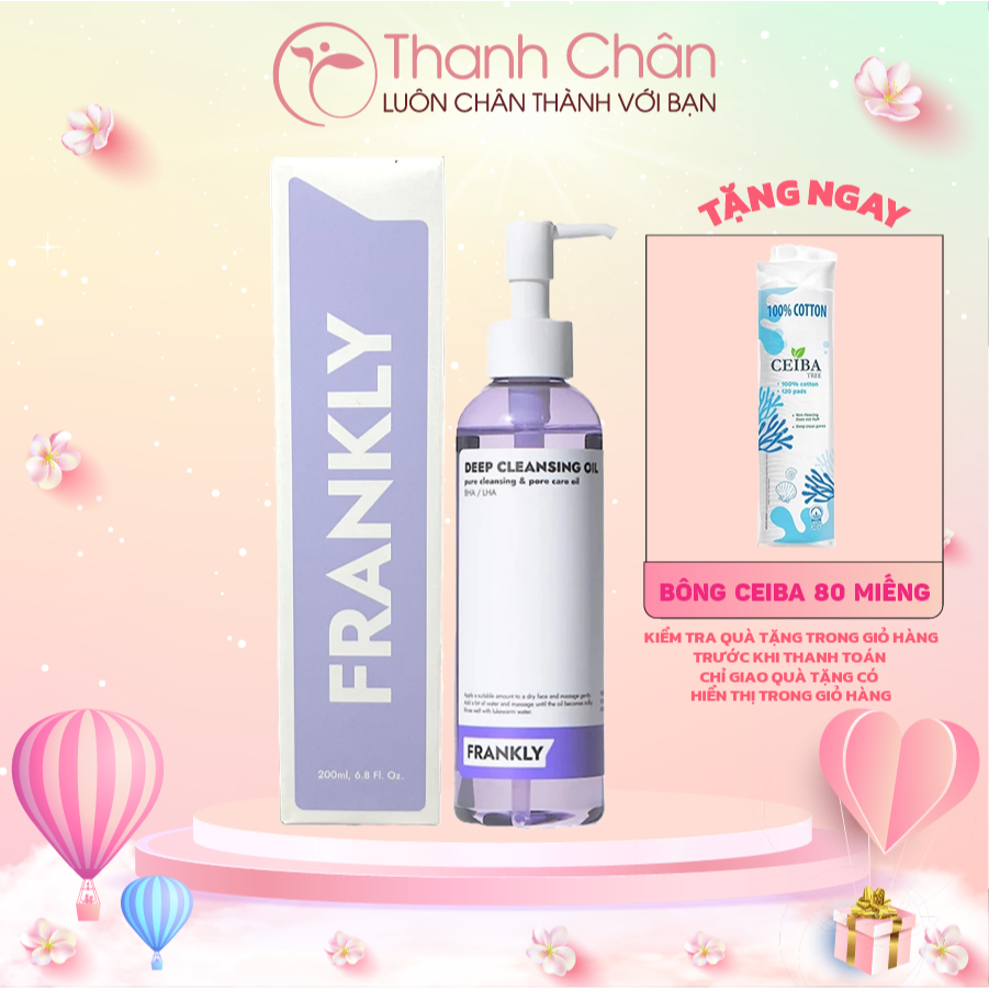Dầu Tẩy Trang Frankly Deep Cleansing Oil 200ml | Shopee Việt Nam