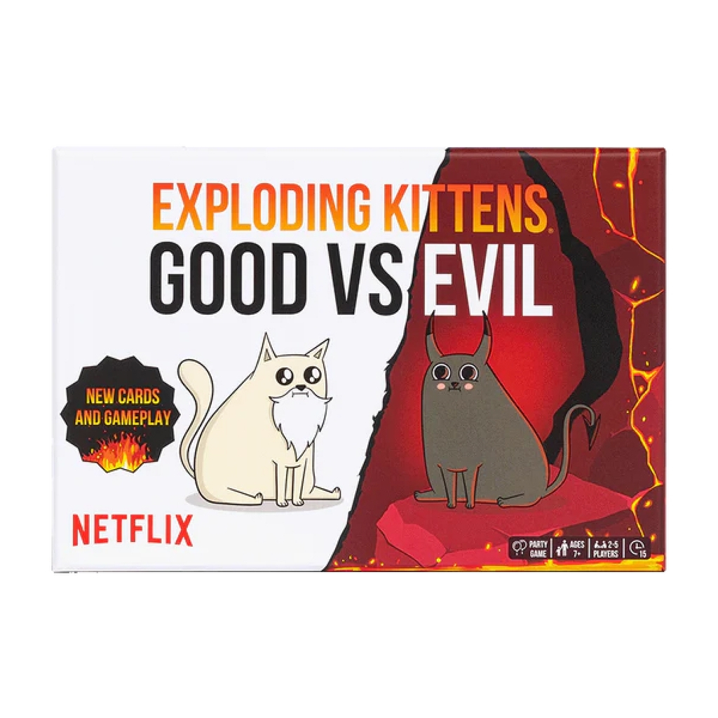 Trò Chơi Board Game Mèo Nổ Chính Hãng Exploding Kittens: Good vs Evil ...