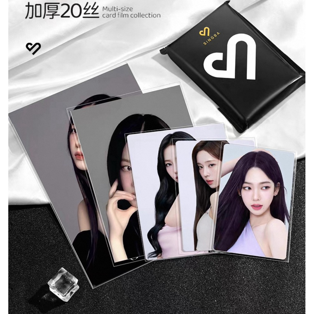 SLEEVE SINGBA DÀY MƯỢT TRONG SUỐT (PP) ĐỰNG CARD, ẢNH IN, POST CARD ...