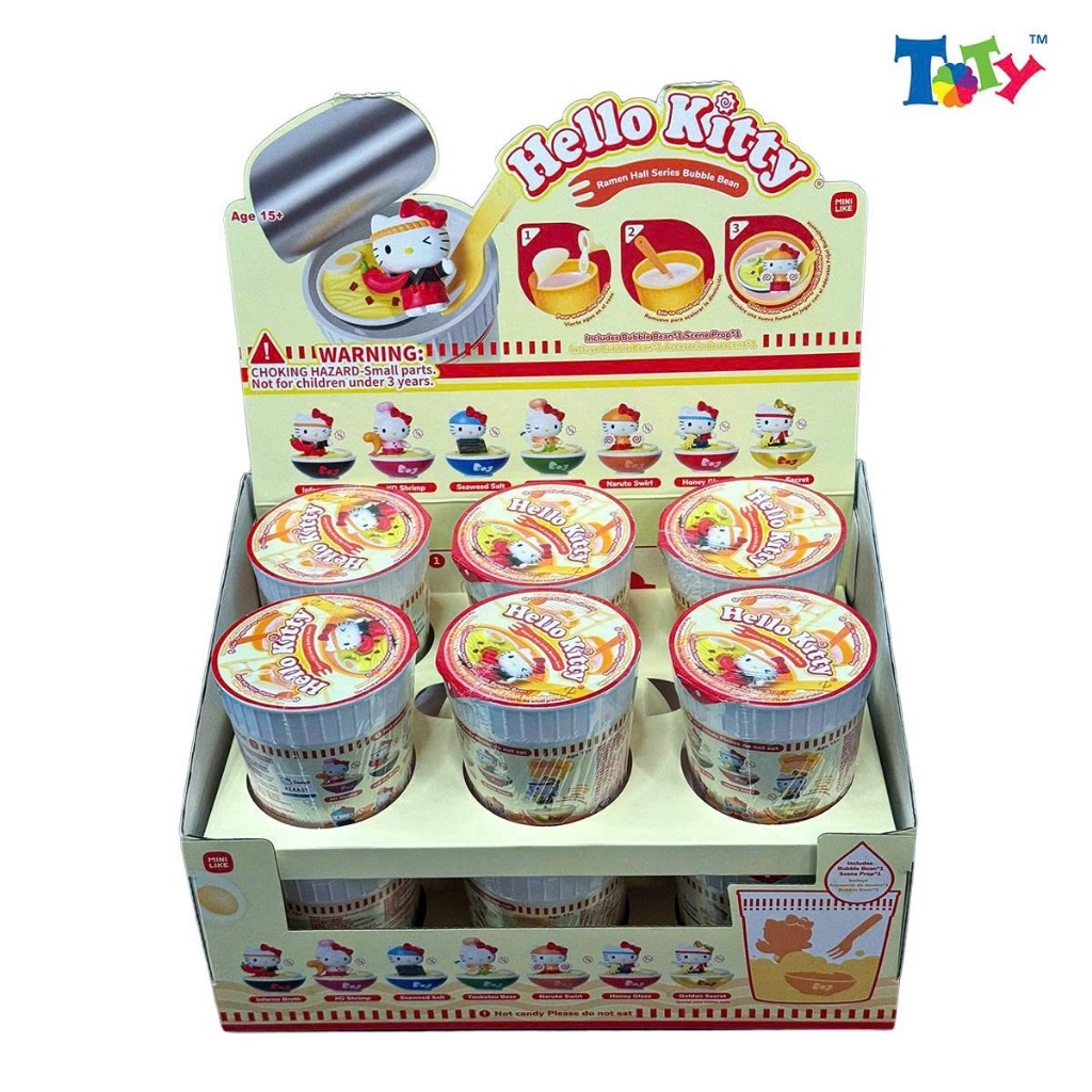 (Chính Hãng Moetch) Mô Hình Hộp Mù Hello Kitty - Ramen Hall - Bubble ...