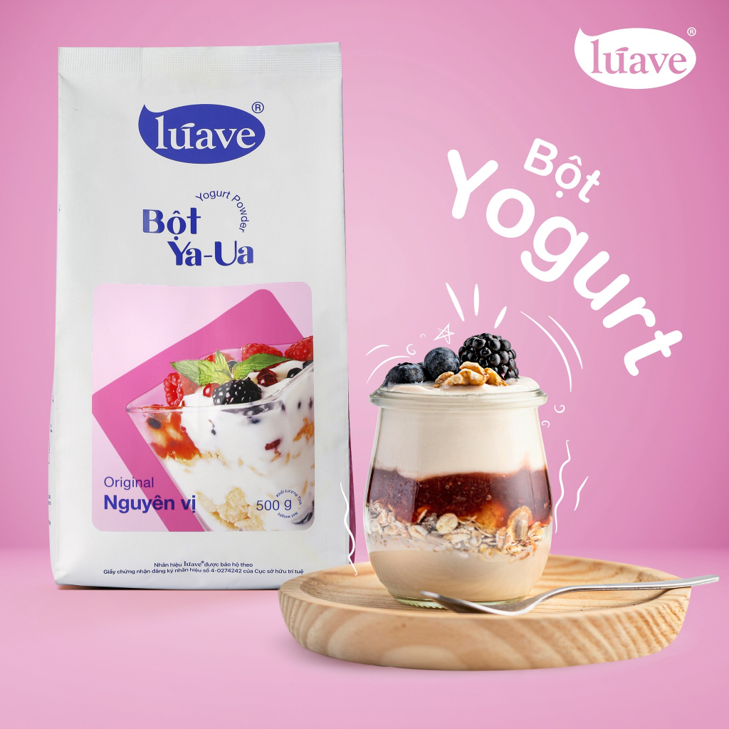 Bột Ya-Ua Lúave 500G - Bột Yogurt, Bột Làm Sữa Chua, Làm Sữa Chua Đá ...