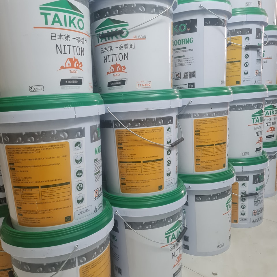 [ SHOP MALL] Taikomi- Keo chống thấm nitton 1L, Ngăn thấm nước cho bề ...