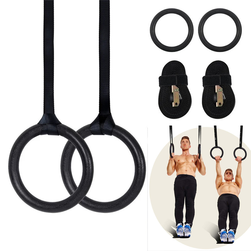 Bộ 2 Vòng Treo Gymnastic Rings Hỗ Trợ Tập Dip Với Xà Đơn, GYM Ring ...