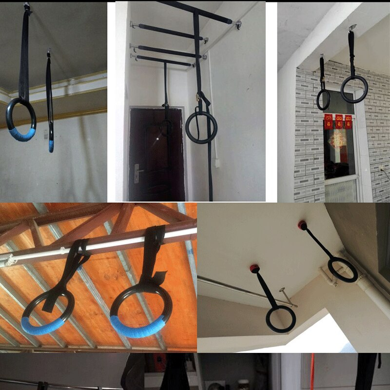 Bộ 2 Vòng Treo Gymnastic Rings Hỗ Trợ Tập Dip Với Xà Đơn, GYM Ring ...